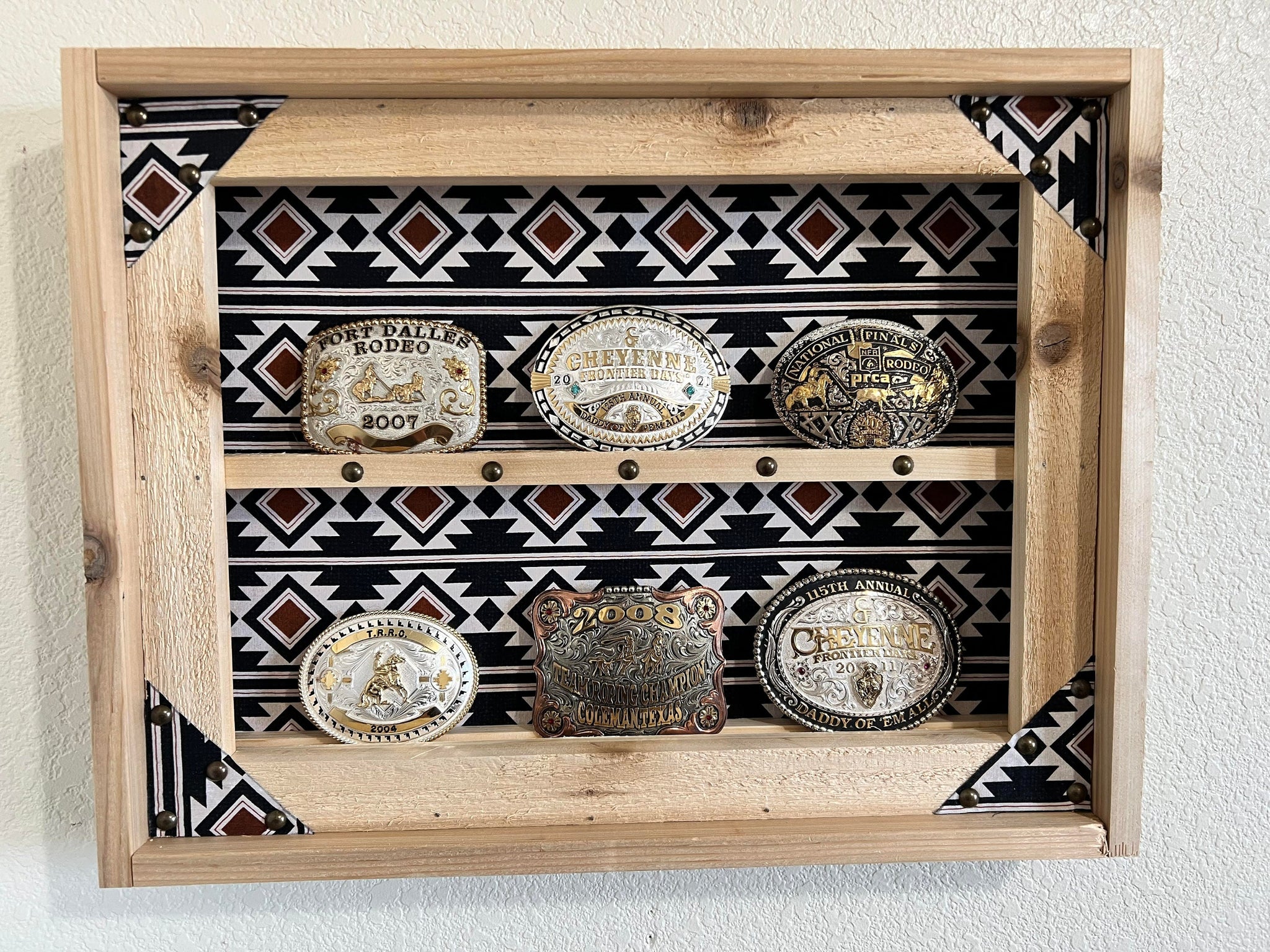 Western buckle display store